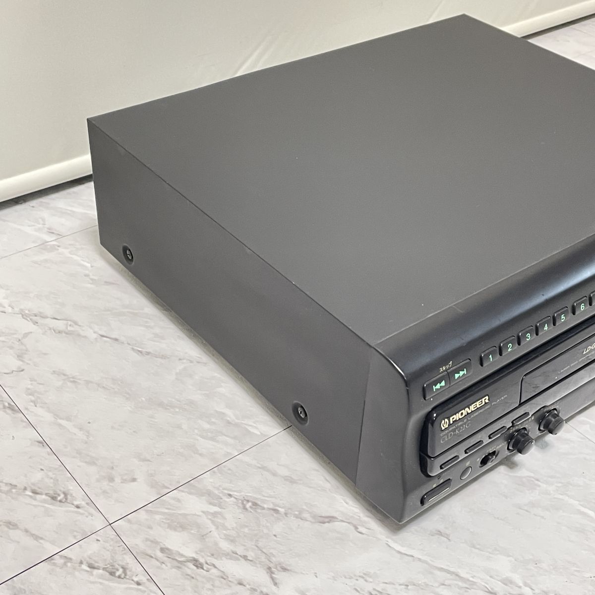 CL04t＠【プレイヤー】Pioneer パイオニア CD/LDプレーヤー CLD-K22G 本体のみ カラオケ機器 コンパチブルレーザー ...
