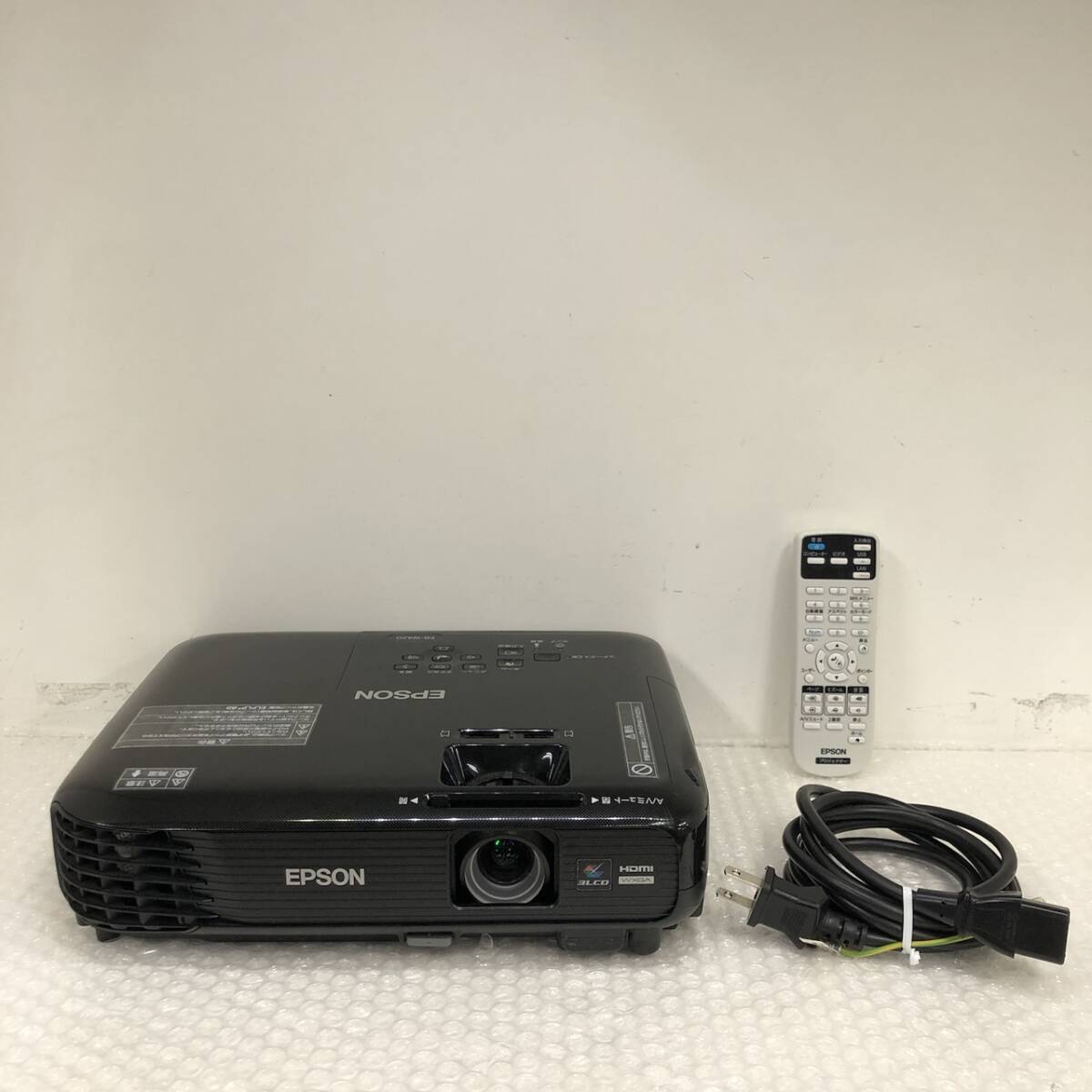 EPSON EB-W420 液晶プロジェクター リモコン付属 ブラック エプソン 251125SK060727 /【Buyee】 Buyee ...