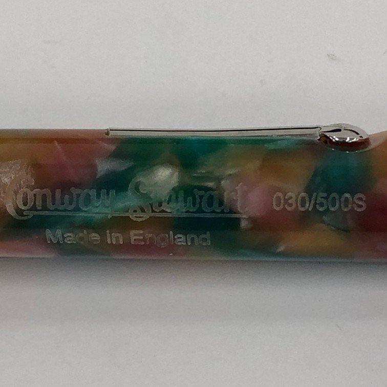 Conway Stewart コンウェイ・スチュワート 万年筆 ペン先18ct刻印あり 箱・ケースあり【DLAT8039】 /【Buyee ...