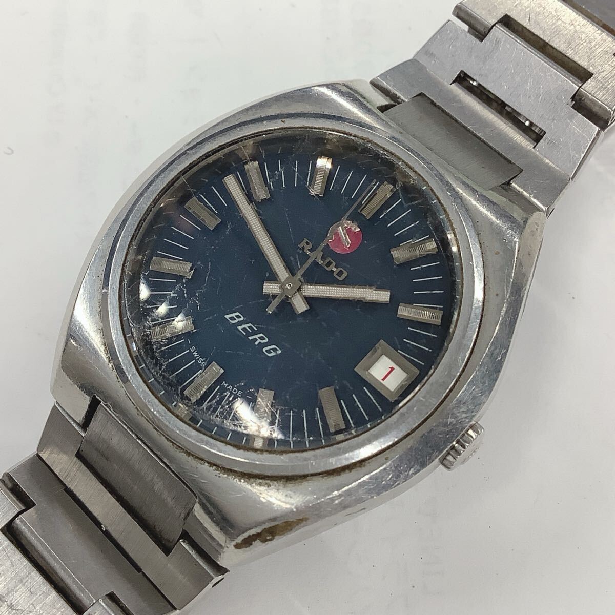 ハM56 ラドー RADO ウォーターシールド Water Seald BERG ベルグ カレンダー付き腕時計 送料込み /【Buyee ...