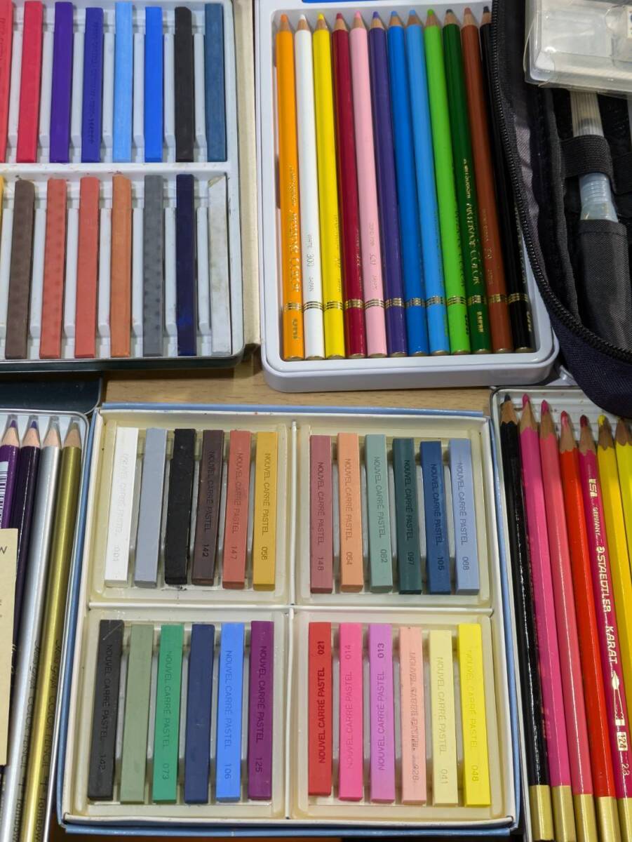 A‐097-8 色鉛筆 24色 12色 三菱鉛筆 FABER‐CASTELL アクアッシュ単色 いろいろ たくさん まとめて 鉛筆 アート ...