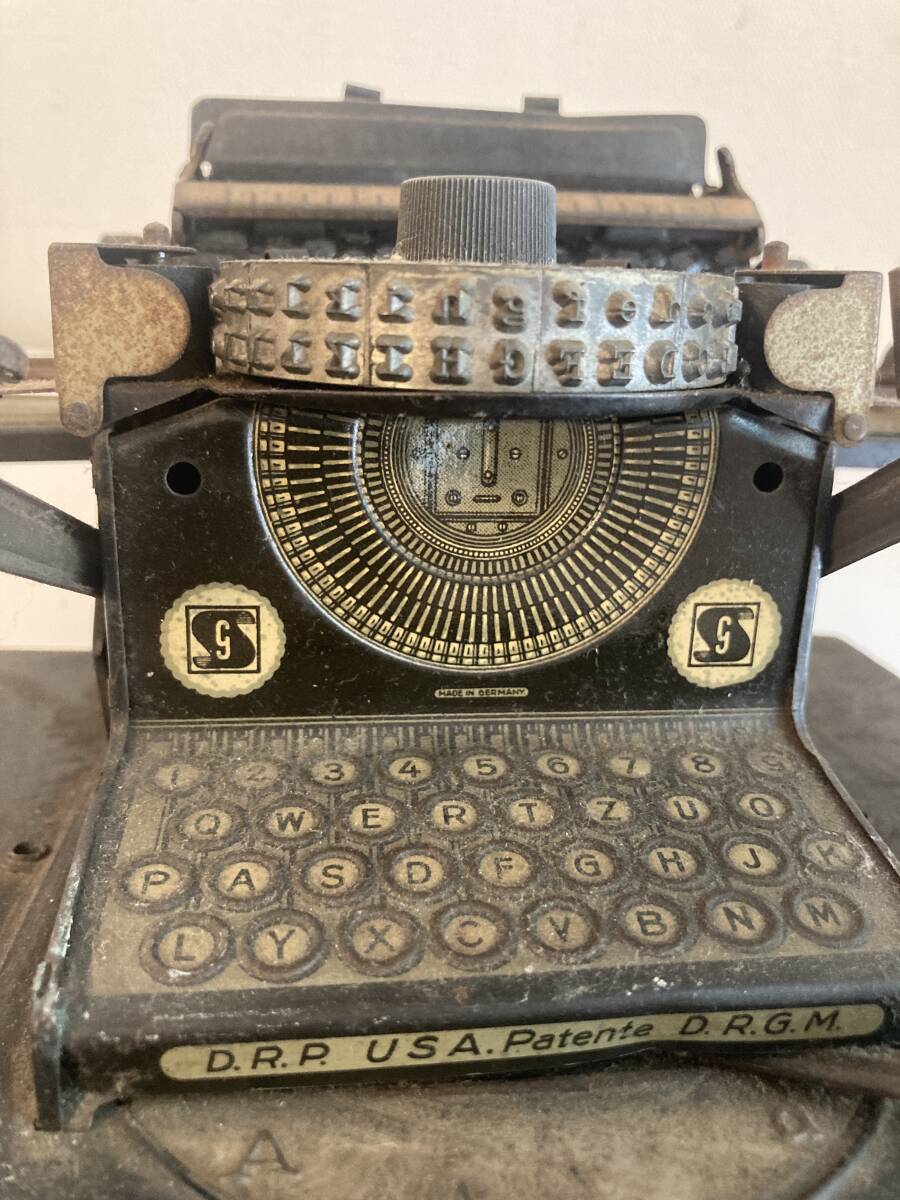 タイプライター GSN ジュニア ドイツ製 ジャンク 1920年代 /【Buyee】 Buyee - Japanese Proxy ...