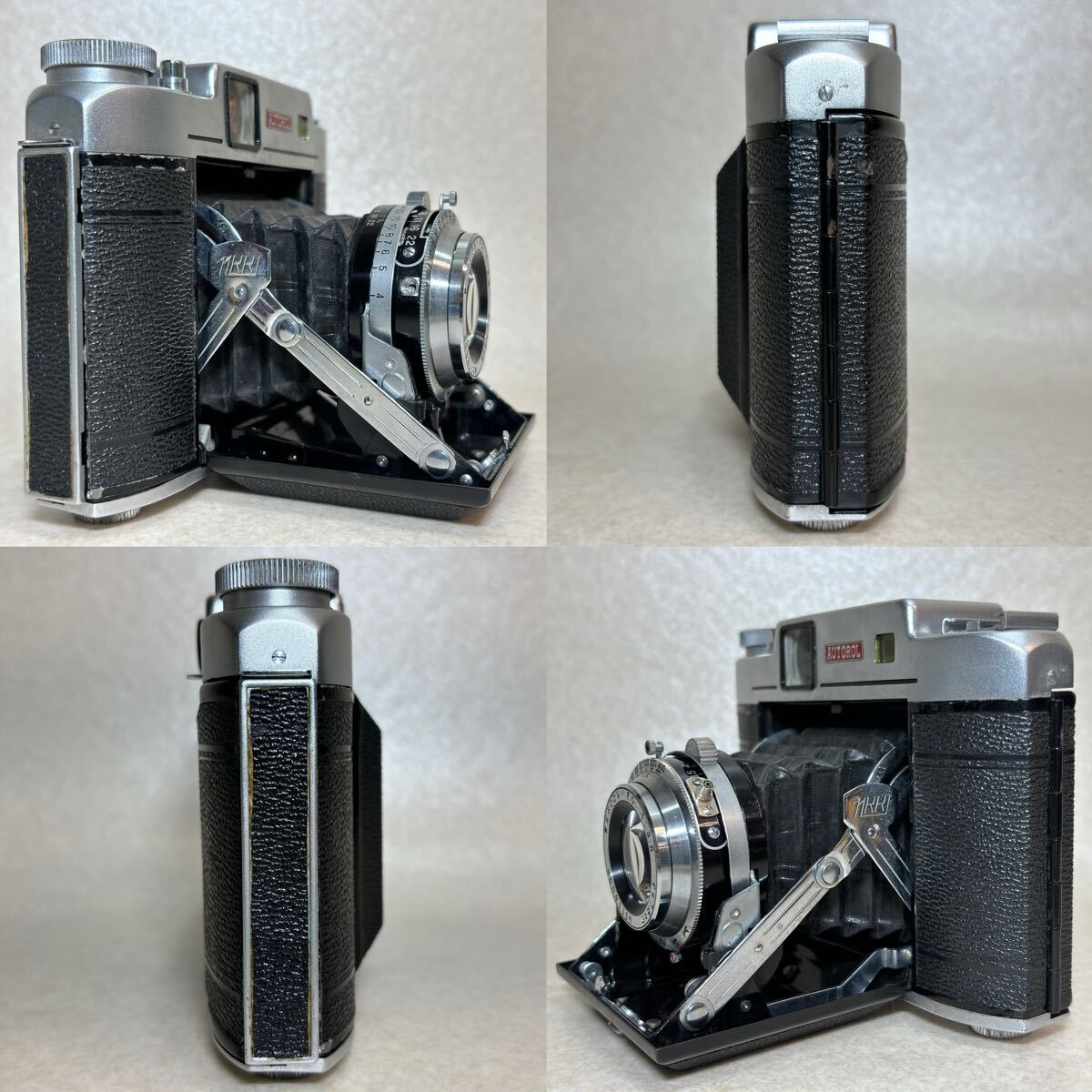 W3 - 14 ）WESTER SIX AUTOROL 蛇腹カメラ レンズ WESCON F.C. 1:3.5 f=7.5cm フィルムカメラ ...