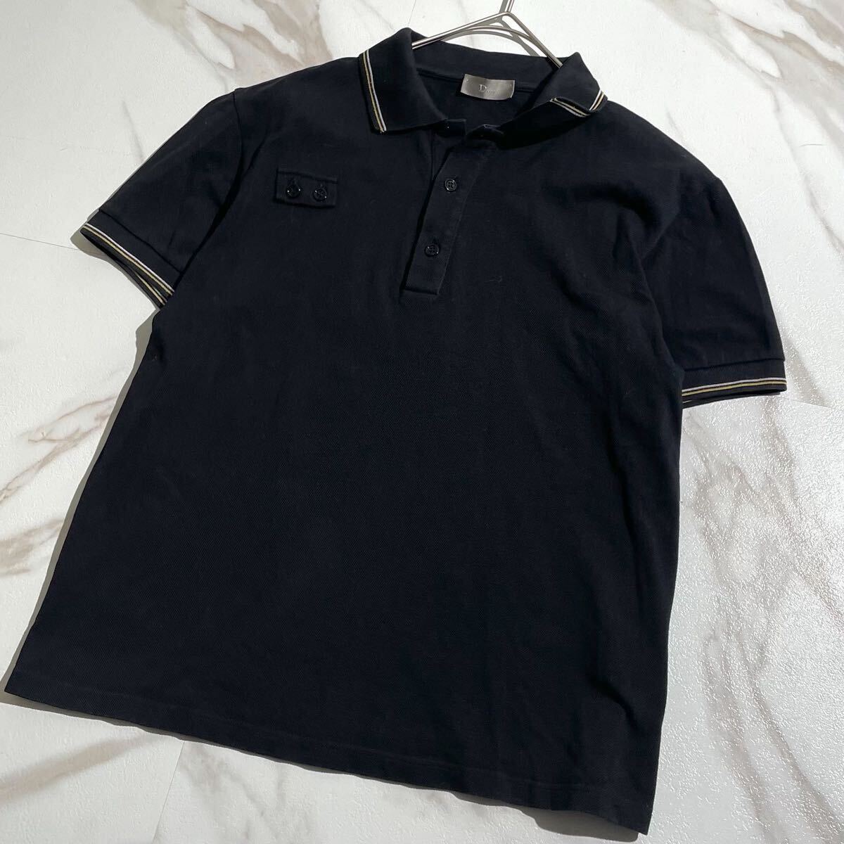 美品 Dior homme ディオールオム ポロシャツ エディ期 エディスリマン 2006 SS06 ブラック /【Buyee】 Buyee ...