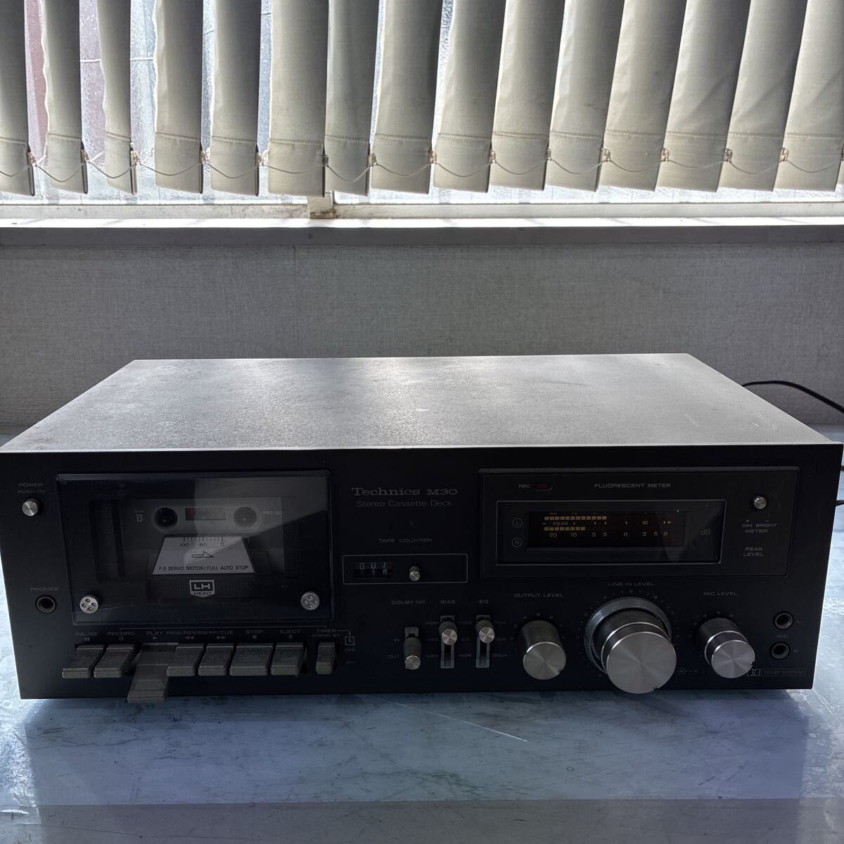 （RS-M30 ）Technics テクニクス RS-M30 ステレオカセットデッキ 通電確認済み /【Buyee】 Buyee ...