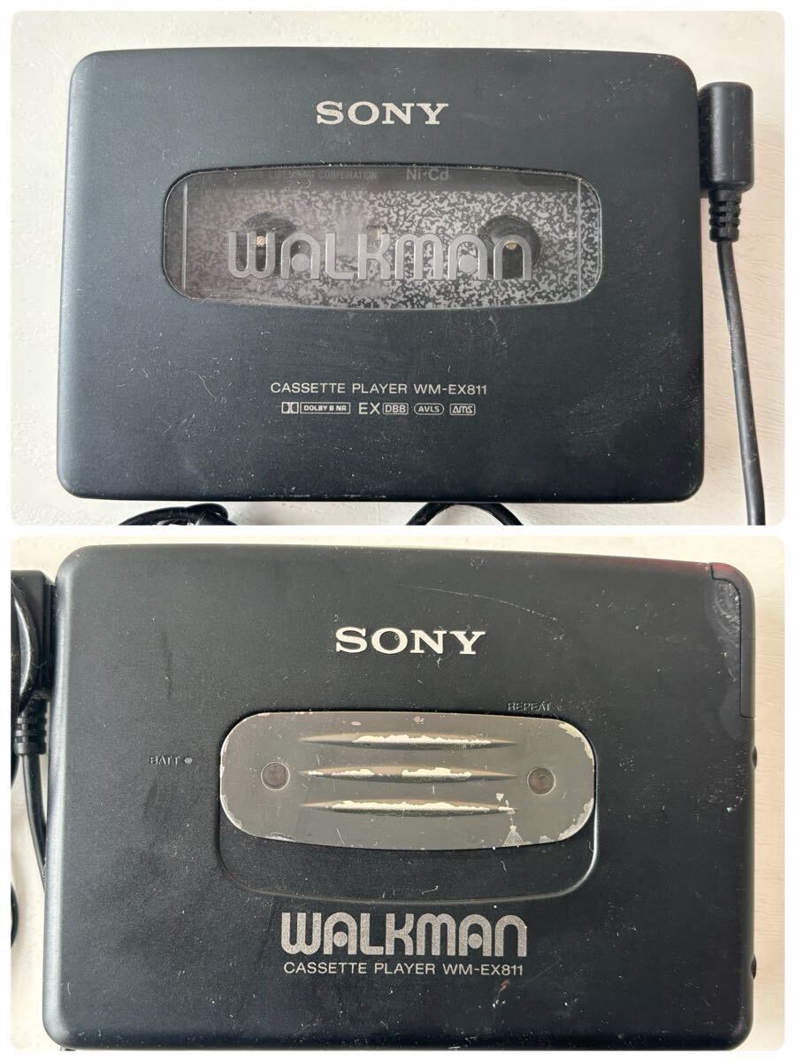 WALKMAN カセットボーイ MDプレーヤー他 4点まとめて 現状ジャンク品 SONY AIWA Victor national カセット ...