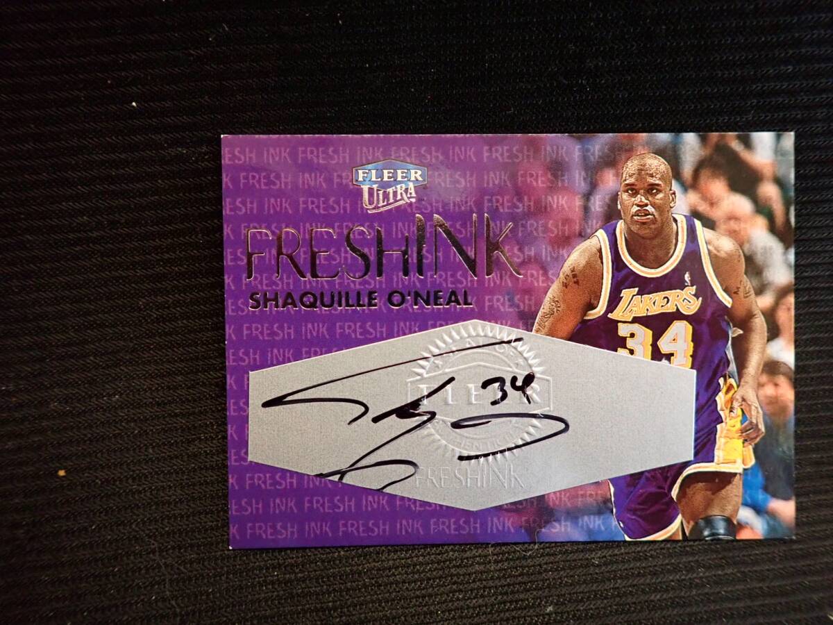 Shaquille O'Neal 1999-2000 Fleer Ultra Fresh Ink #125/200 /【Buyee ...