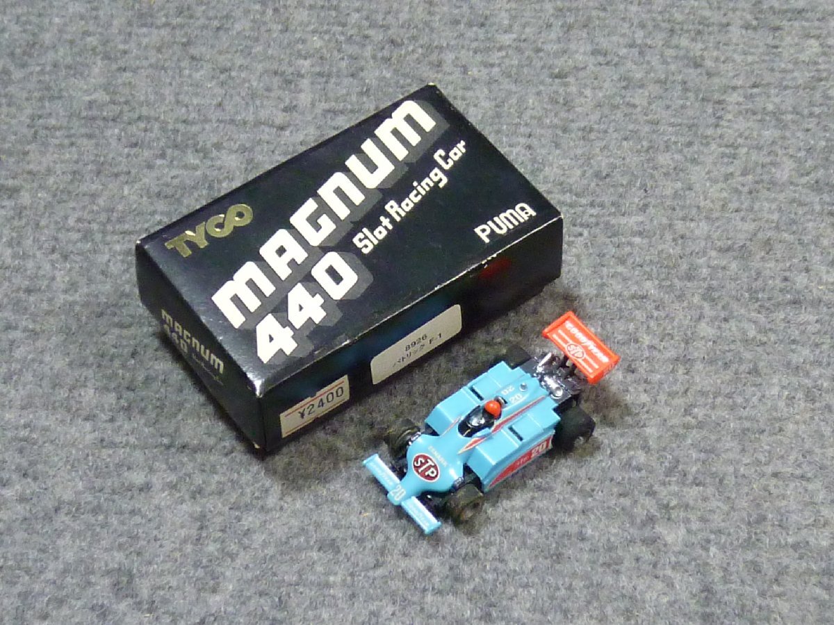 TYCO タイコ 8926 パトリック F.1 MAGNUM 440 Slot Racing Car スロットレーシングカー PUMA ...