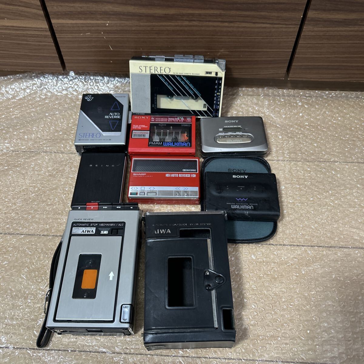 SONY WALKMAN WM-(FX999+805+F65).SANYO MR-(JJ4+S7).SHARP JC-(K50+2 ...