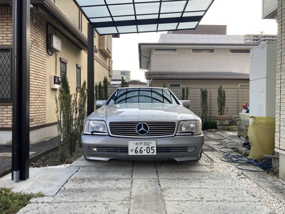 SL320 744 ブリリアントシルバー R129 左ハンドル 64000キロ /【Buyee】 Buyee - Japanese Proxy ...