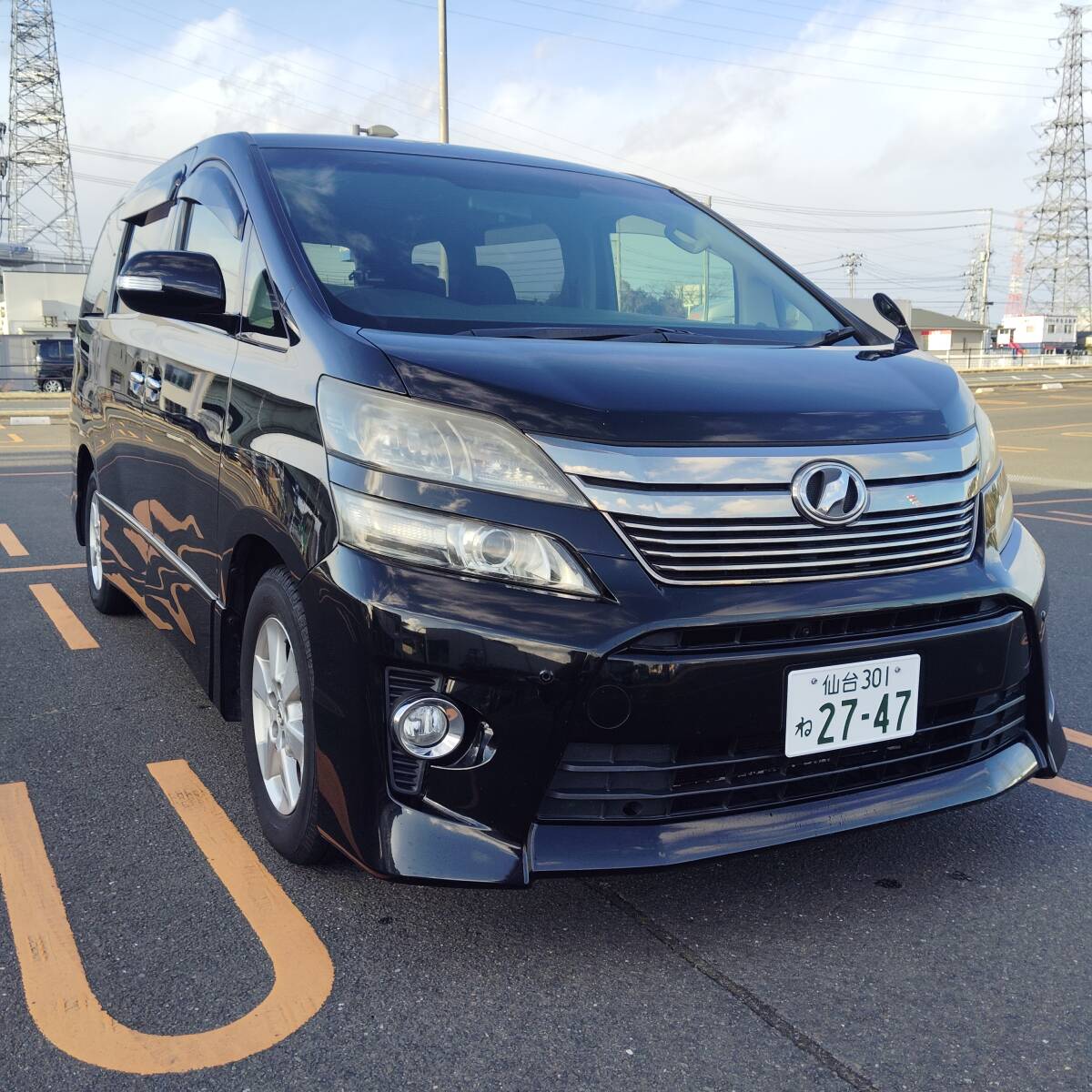 H24年 後期 ヴェルファイア 2.4Z 車検先月取りたてR9年12月まで！ アルパインビッグX！ アルパインフリップダウン！ /【Buyee ...