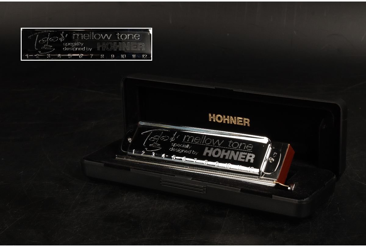 [URA]HOHNER/Toots Mellow Tone/クロマチックハーモニカ C調/重量183g/7-1-54 (検索)骨董/楽器/ハー ...