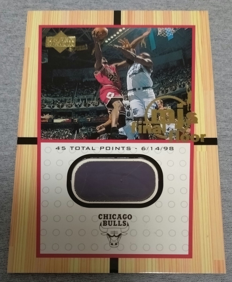 【1円スタート】NBAカード,マイケル・ジョーダン(MICHAEL JORDAN), UPPER DECK, mj's final floor ...