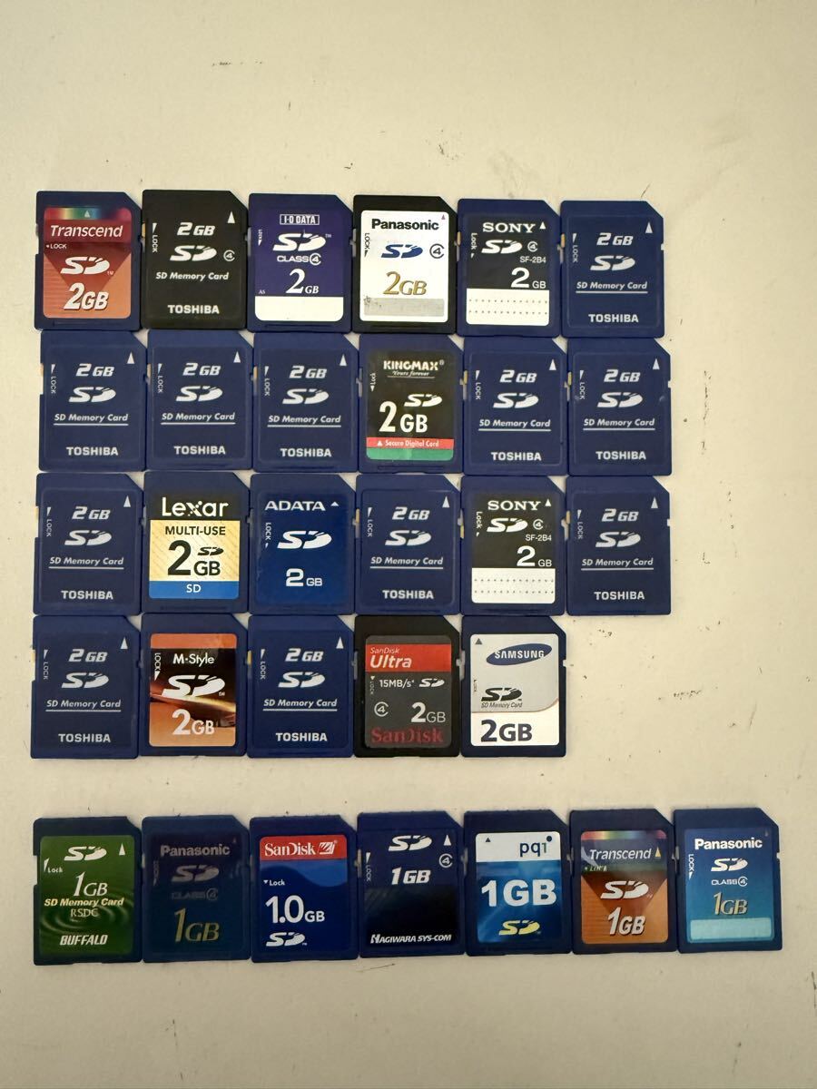 SDカード 1GB 2GB 30枚 メモリーカード 初期化済み /【Buyee】 Buyee - Japanese Proxy Service ...