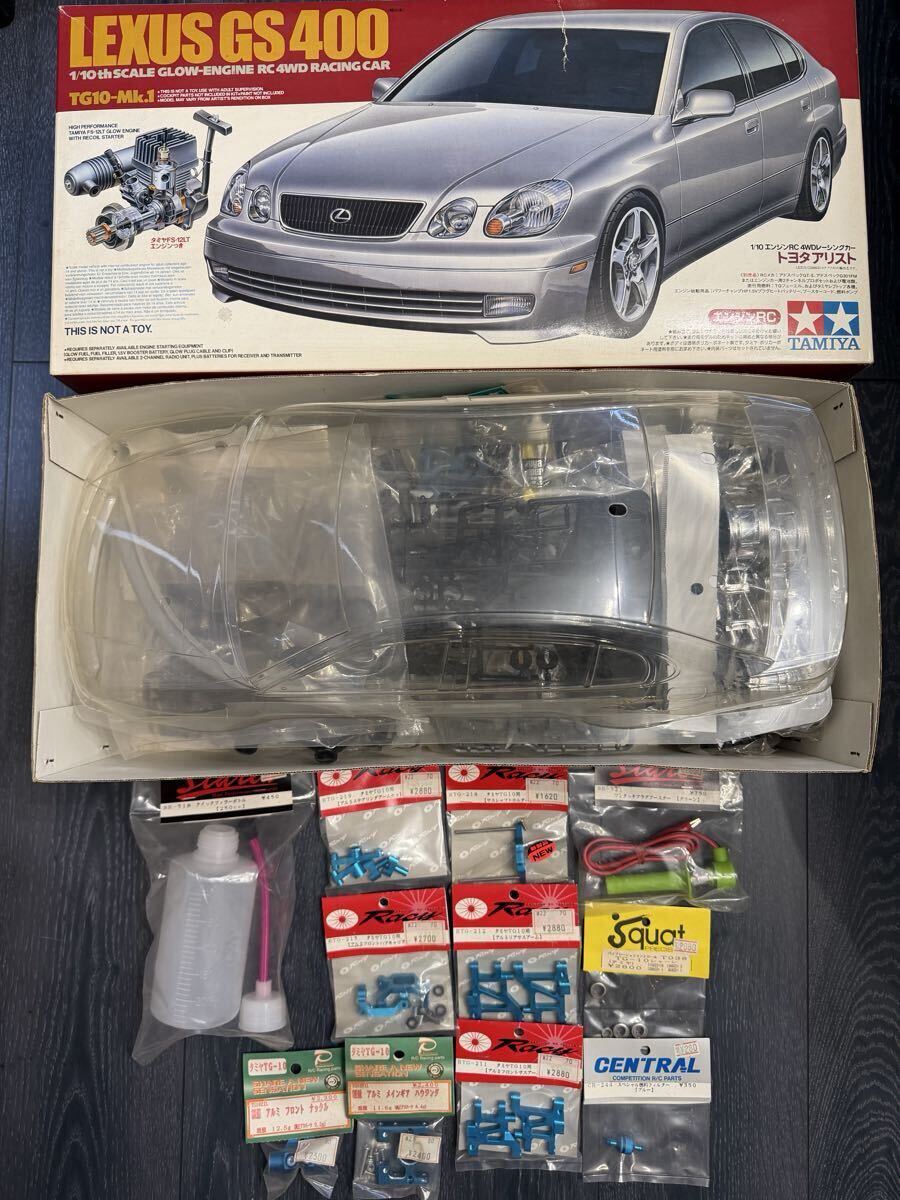 激レア タミヤ TAMIYA TG10-Mk.1 1/10 LEXUS GS400 Racy RCパーツ レクサス トヨタ アリスト ラジコン ...