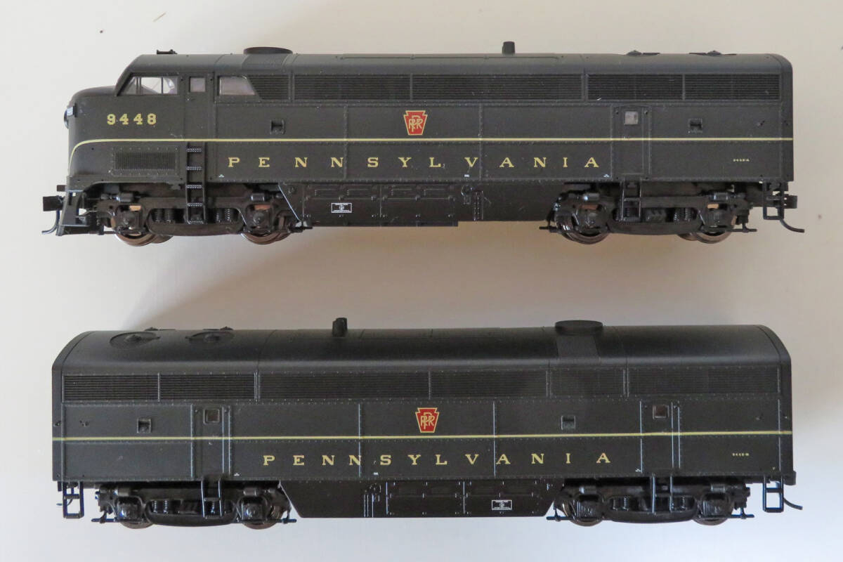 ペンシルバニア鉄道 PRR ディーゼル機関車 A＋B2両セット DL Pennsylvania PROTO1000 C-Liner HOゲージ ...