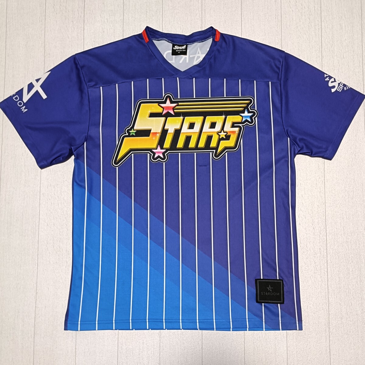 STARDOM × SOUL SPORTS スターダム ドライ Tシャツ XLサイズ STARS ソウル 女子プロ プロレス /【Buyee ...