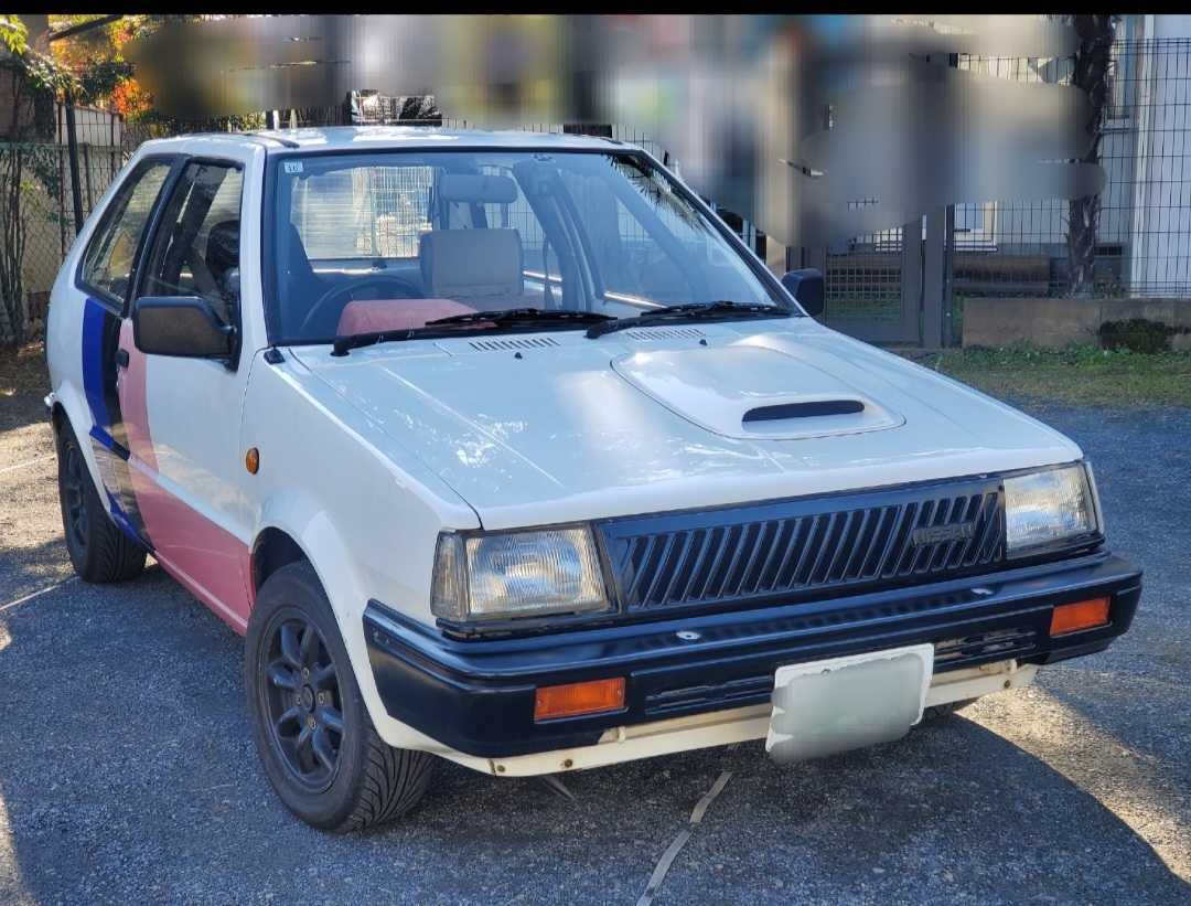 1989年式 日産 マーチR K10 ラリー 競技車両 ニスモ オーテック スーパーターボ 初代マーチ パオ フィガロ Be-1 ...