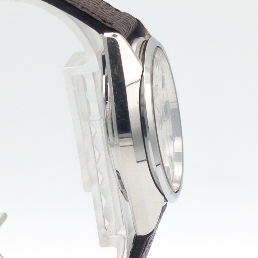 【稼働/美品】 SEIKO セイコー KING QUARTZ キングクォーツ 4823-8000 SSケース シルバー文字盤 デイデイト ...