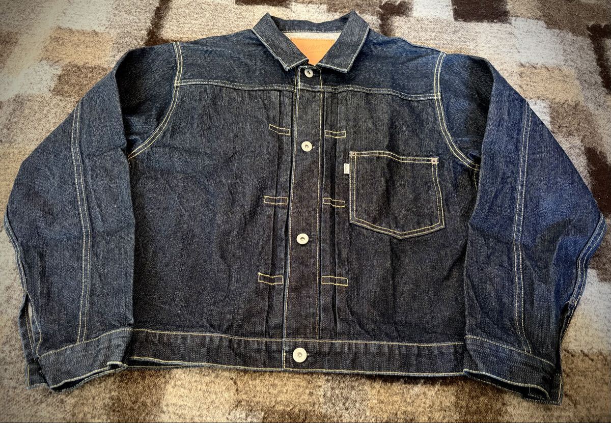 送料無料 ヴィンテージ レプリカ Backers LEVI'S 1st S 506 XX WW2 Type デニムジャケット サイズ40 ...
