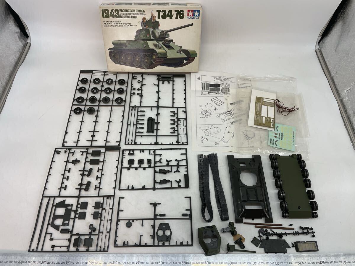 11358【ジャンク 未検品】タミヤ 1/35 ミリタリーシリーズ No.59 ソビエト T34/76戦車 1943年型 /【Buyee ...