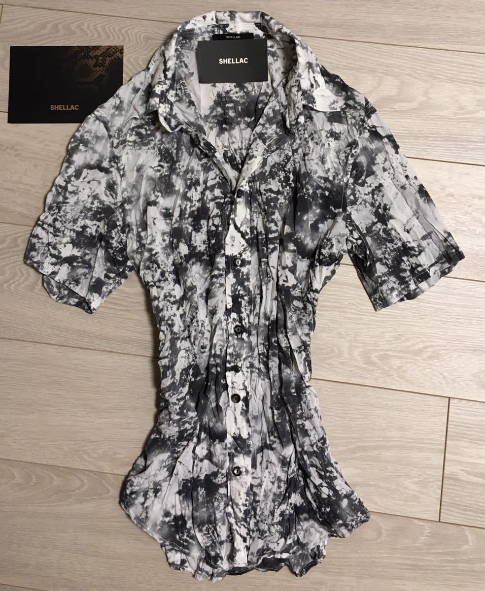 SHELLAC最高級ホワイトフラワー柄クラッシュシャツ新品5351プールオム 5351POUR LES HOMMES ROEN wjk Backlash KMRii /【Buyee ...