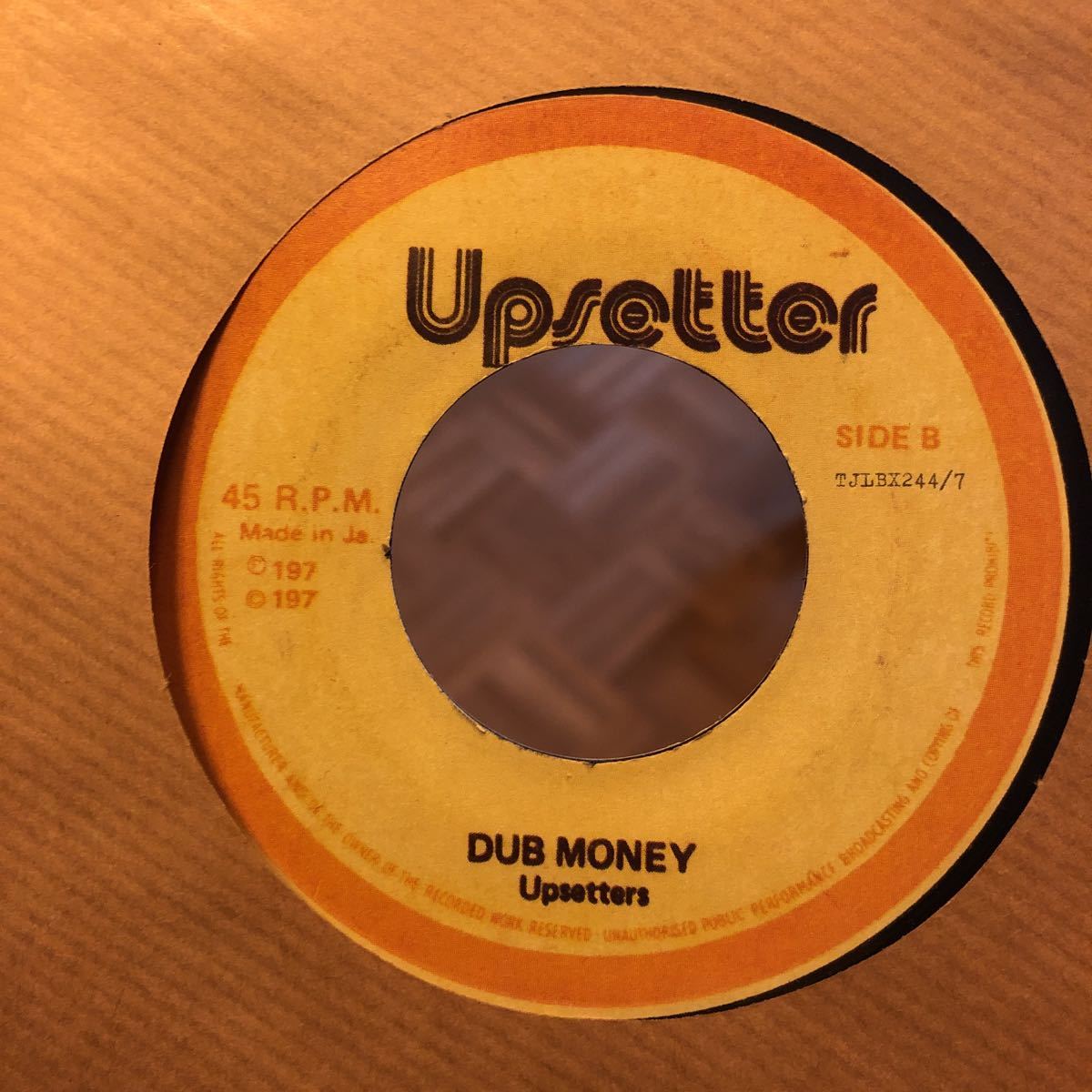 7” Danny Hensworth - Mr. Money Man ( Upsetter) * roots reggae dub Lee ...