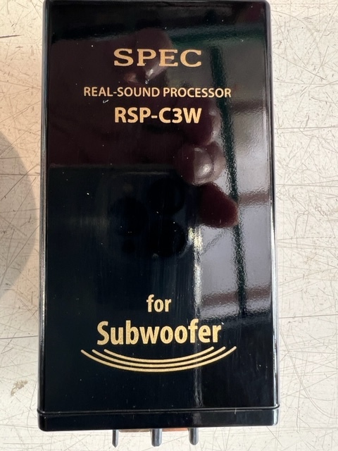 at056 SPEC リアルサウンドプロセッサー RSP-C3W サブウーハー A /【Buyee】 Buyee - Japanese Proxy Service | Buy from Japan!