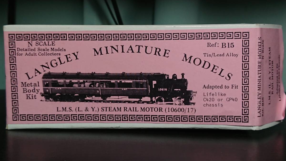 英国 LANGLEY MINIATURE MODELS L&Y/LMS STEAM RAIL MOTOR 蒸気動車 イギリス型 /【Buyee ...