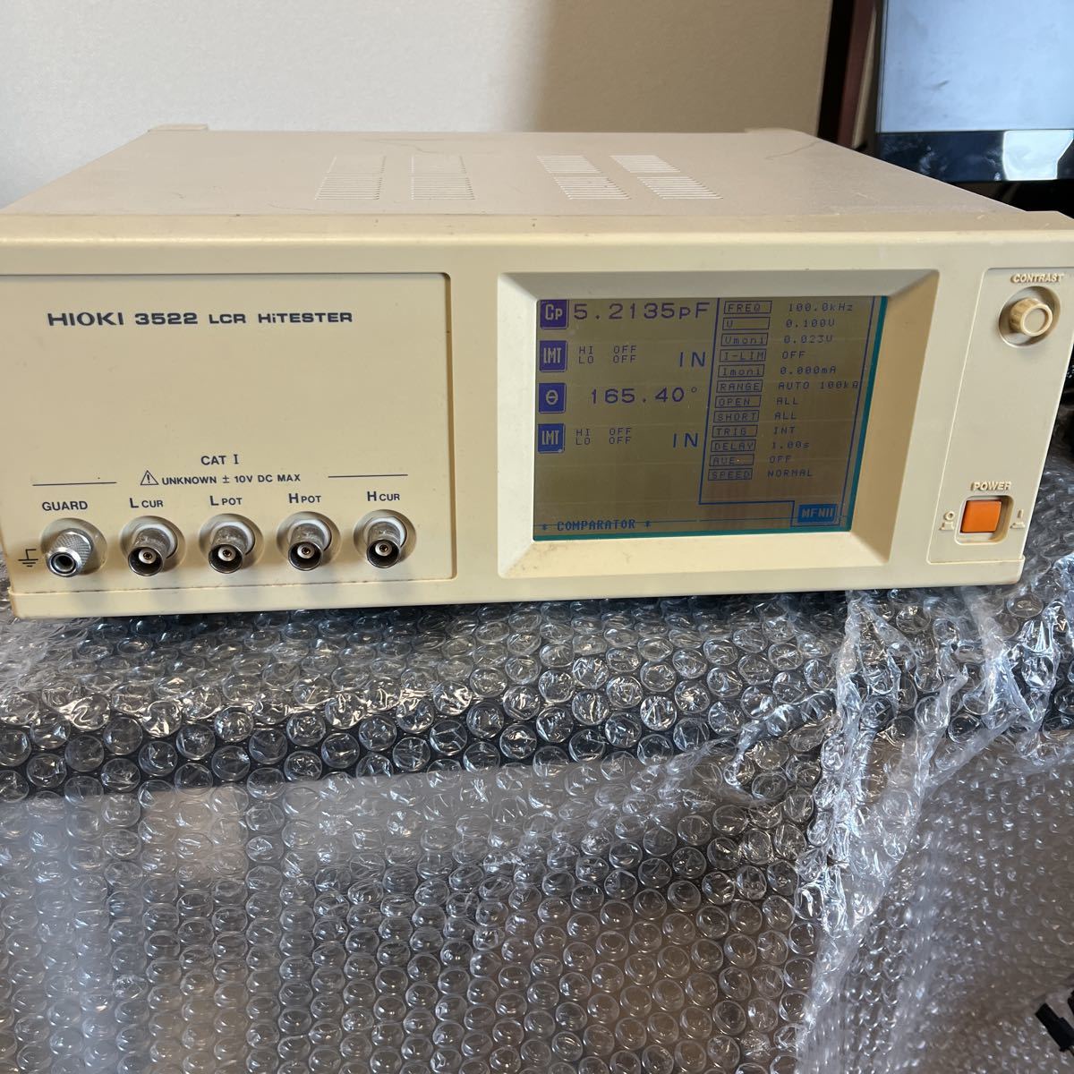 (11)HIOKI 3522 LCR HiTESTER 通電確認済み ジャンク /【Buyee】 Buyee - Japanese Proxy ...