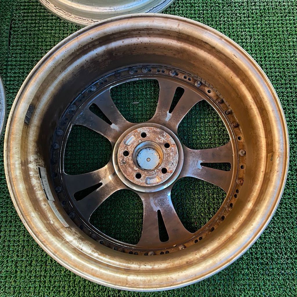 ★希少 Weds KRANZE CERBERUS クレンツェ ケルベロスⅡ 18×7.5JJ (7.5J) +44 PCD100 5H 4本 ...