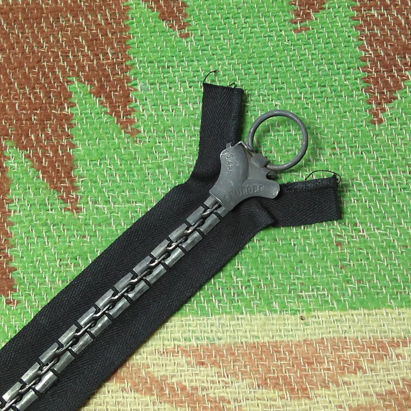フックレス 前身【Plako Fastener】1913PAT 最初期 ジッパー 黒 HOOKLESS ファスナー / ビンテージ ...