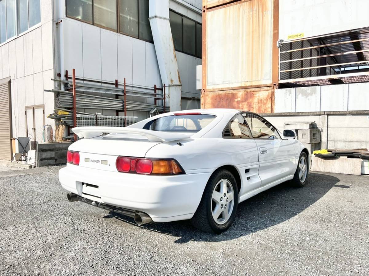 MR2 SW20 5MT Gリミテッド 3型最終180ps 基本ノーマル車両 フジツボマフラー BT新品 フルセグTV バックカメラ USB電源 オマケ部品多数有り /【Buyee ...