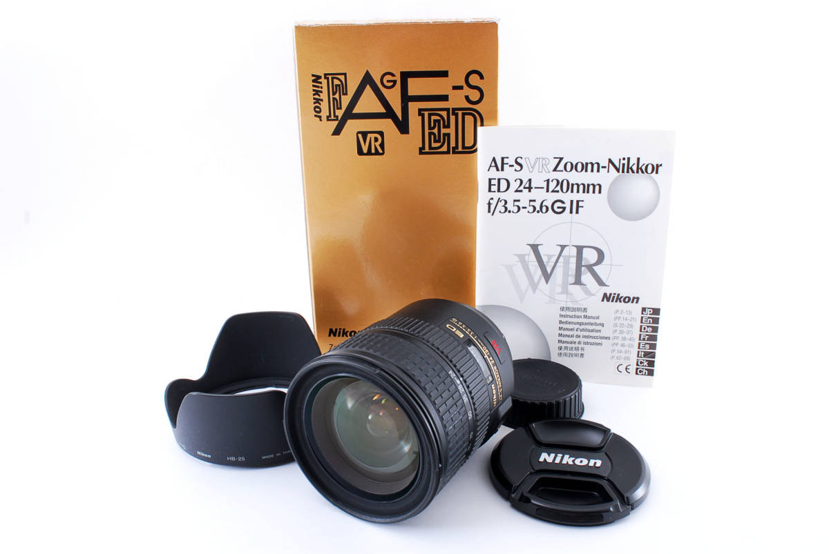 Nikon AF-S VR ZOOM NIKKOR 24-120mm F3.5-5.6G IF ED Lens 元箱付 /【Buyee ...