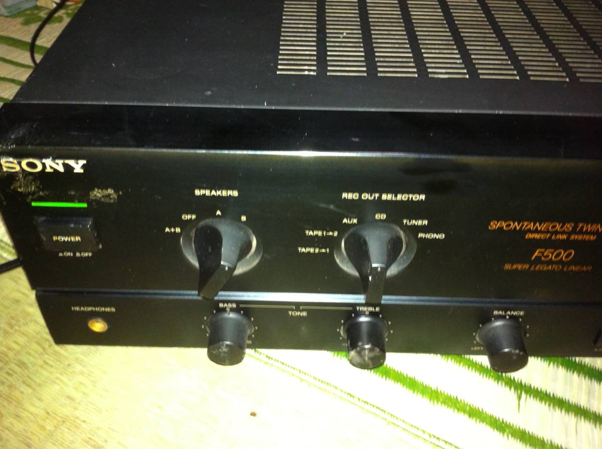 SONY TA-F500 プリメインアンプ ジャンク品 /【Buyee】 Buyee - Japanese Proxy Service ...