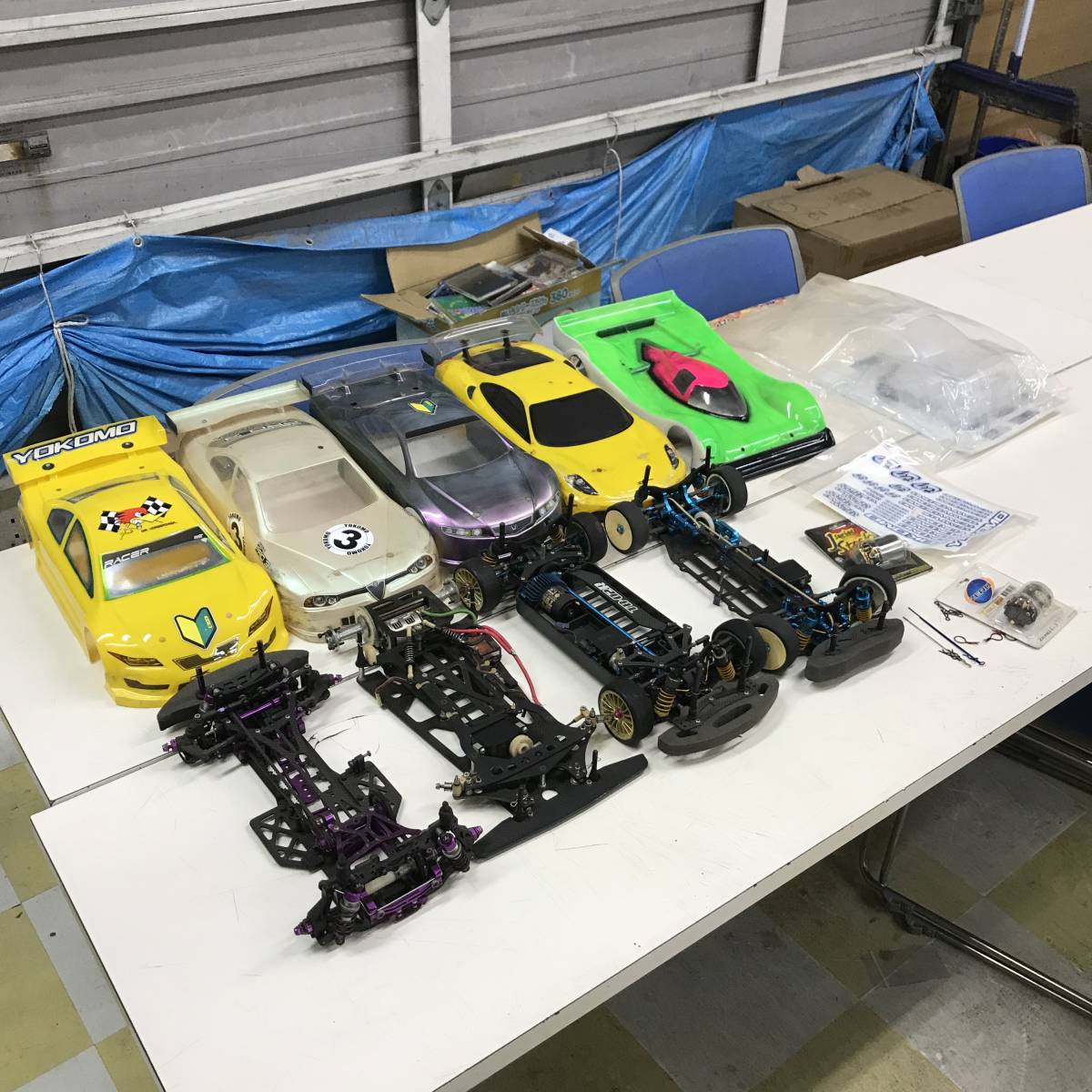 oi495 送料無料！ 現状ジャンク品 ラジコン ヨコモ GT-430BS GT-500用 レクサス SC430 ボディ シャーシ 等 色々 パーツ まとめ /【Buyee】 Buyee ...