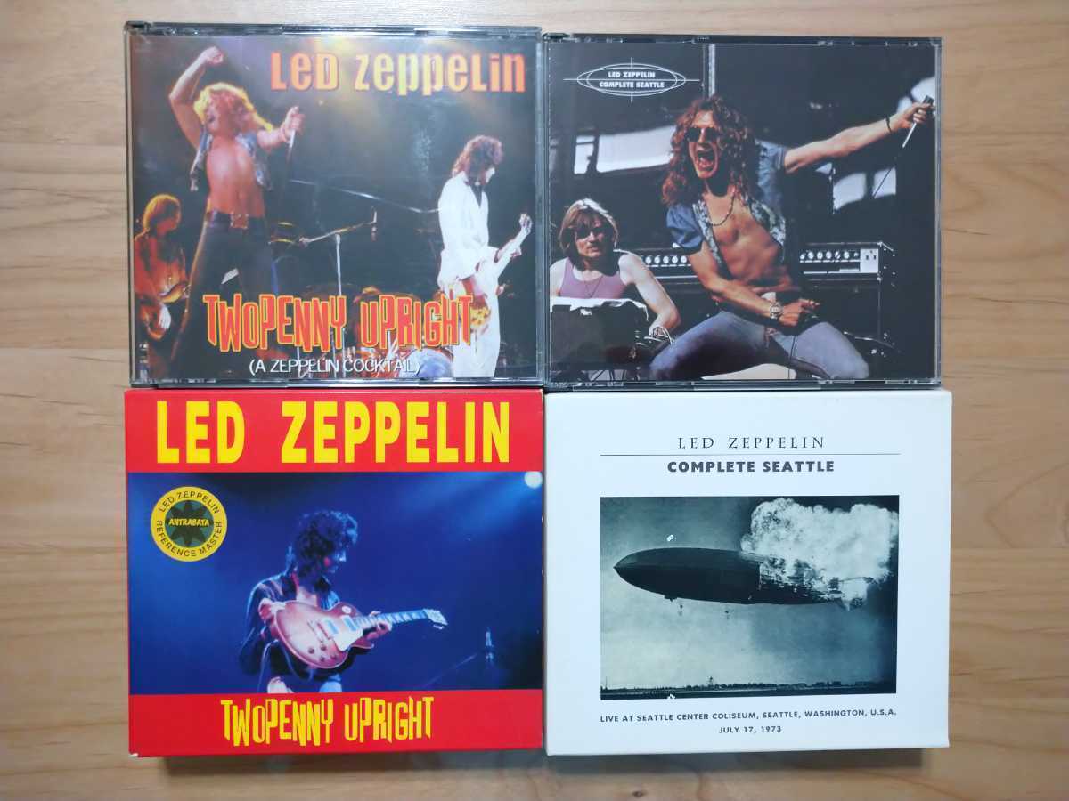 ★Led Zeppelin レッド・ツェッペリン★Twopenny upright ANTRABATA★Complete Seattle ...