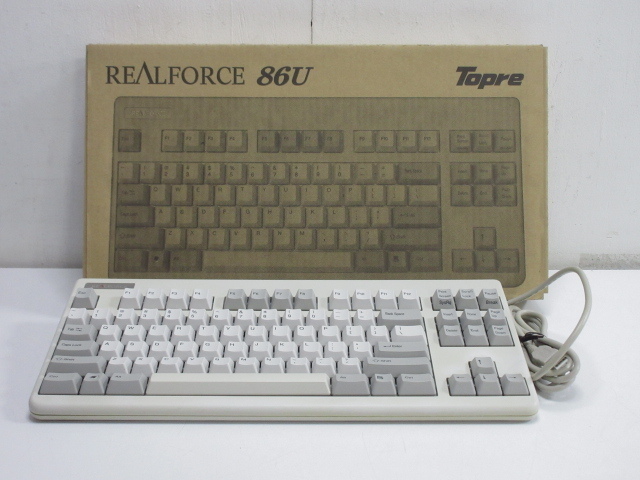 希少 東プレ Topre キーボード リアルフォース RealForce 86U SE0500 ホワイト 動作確認済み 3-H018Z/1/100 /【Buyee】 "Buyee ...