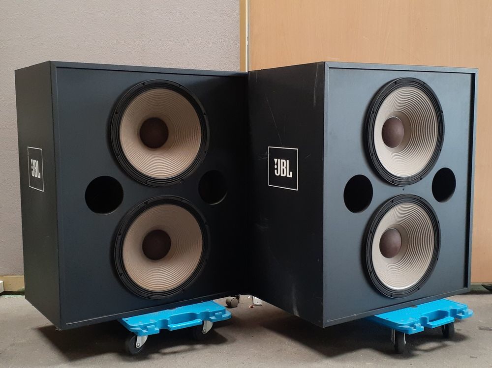 JBL 4639 エンクロージャーペア JBL 2035HPL-1 スピーカー4点 デュアルシネマバス 音出し点検OK /【Buyee ...