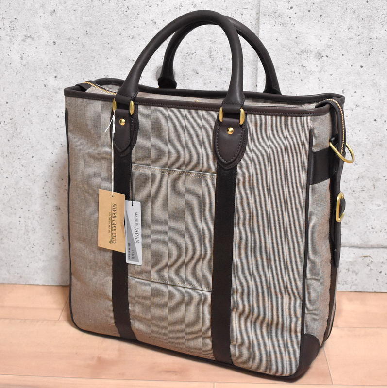 【即決】新品 シルバーレイククラブ SILVER LAKE CLUB 20周年記念 タイトライン トートバッグ 定価41800円 A4サイズ 422713 ブラウン /【Buyee ...