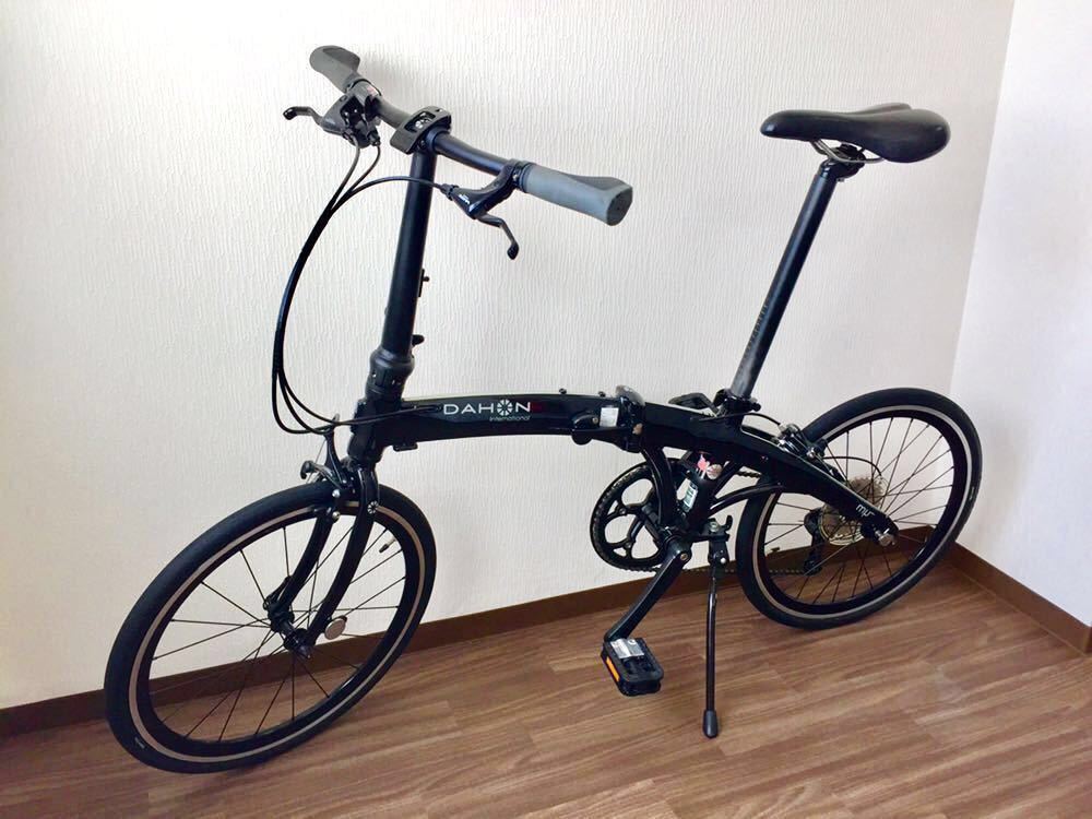 DAHON Mu SP9 美車 低走行《当翌日決済可能な方限定》20-451 SORA9速 2016年 黒 / ダホンインターナショナル ...