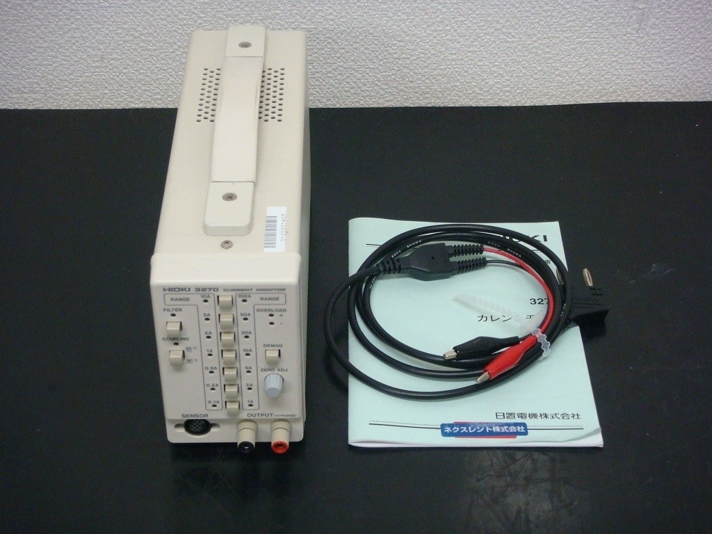 【正常動作品】HIOKI 3270 100mA-10A DC-10MHz カレントモニタ /【Buyee】 Buyee - Japanese ...