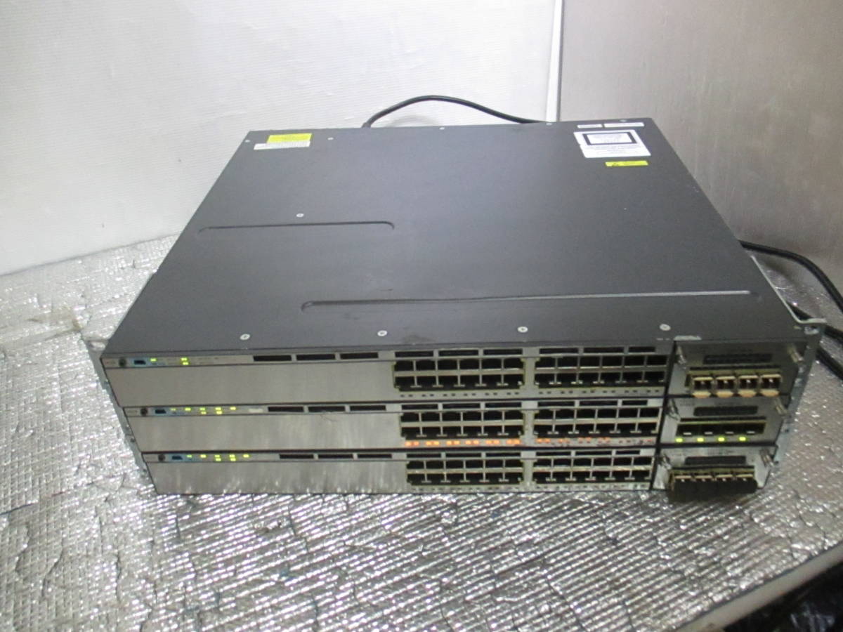 「F2-1/CS2401」★Cisco スイッチングハブ LAN スイッチANATEL TNY-WS3750X-3560X(A) WS ...