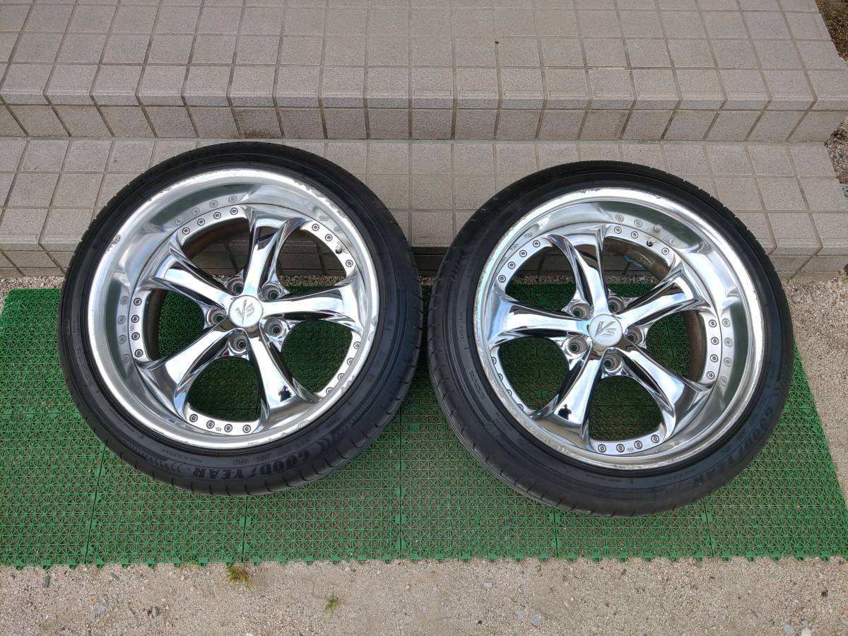 WORK VS-KF ワーク 18インチ 9.5J 114.3 5穴 深リム 絶版 稀少 人気 225/45R18 2本 /【Buyee】 "Buyee" Japanese Proxy ...