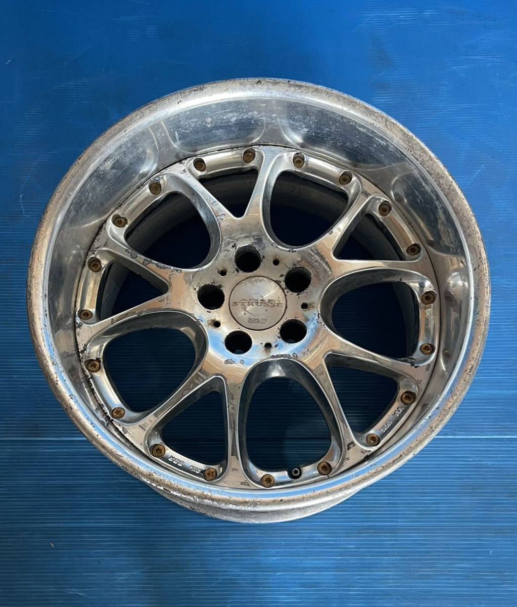 SSR エイグルストラッセ 18 × 10.5J /PCD114.3/H5 / OFF-3 / ハブ径約72mm傷や汚れ歪みあり1本のみです /【Buyee】 Buyee - Japanese ...