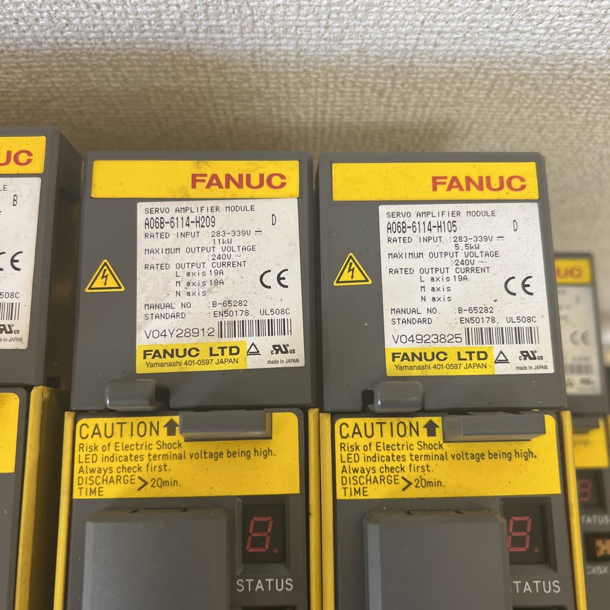 「未確認」「1セット」FANUC ファナック21i-MB Series A06B-6110-H015/A06B-6111-H015/A06B ...