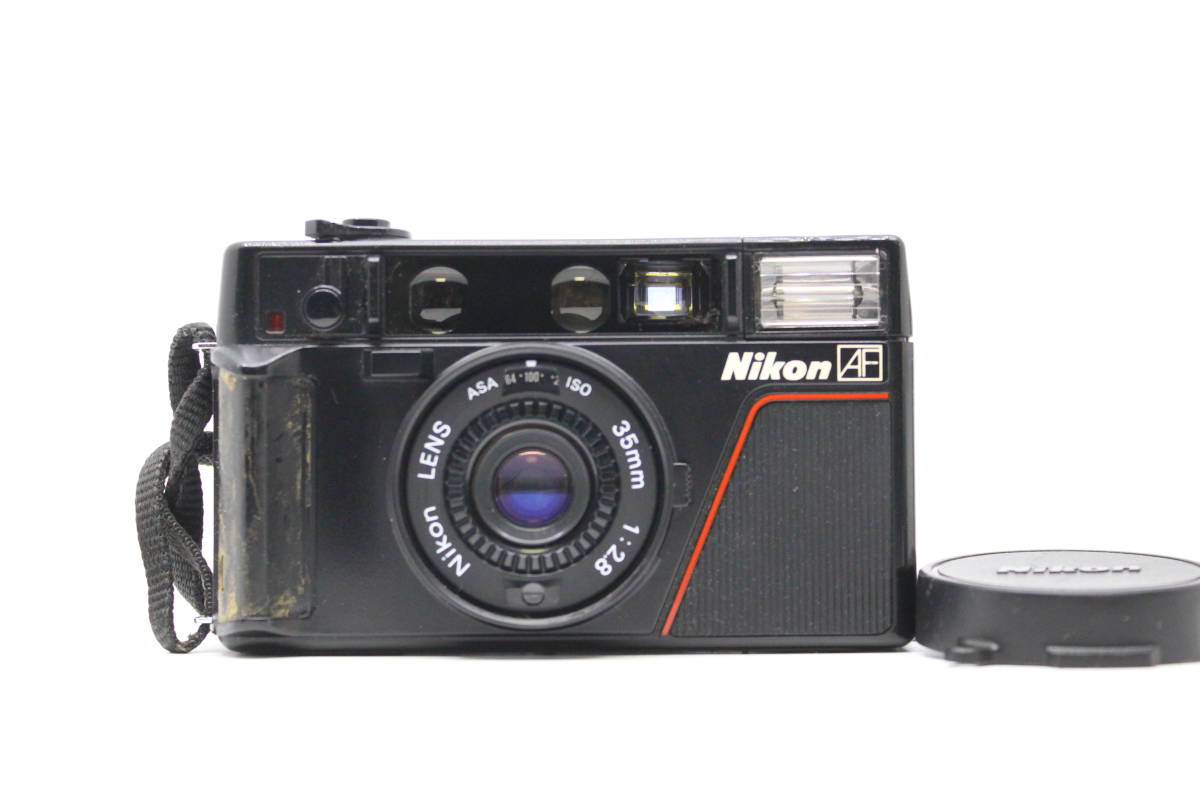 ★良品★NIKON ニコンL35 AF 35mm F2.8 Macro 人気のピカイチニコン！コンパクトフィルムカメラ！ 難アリ品 ...