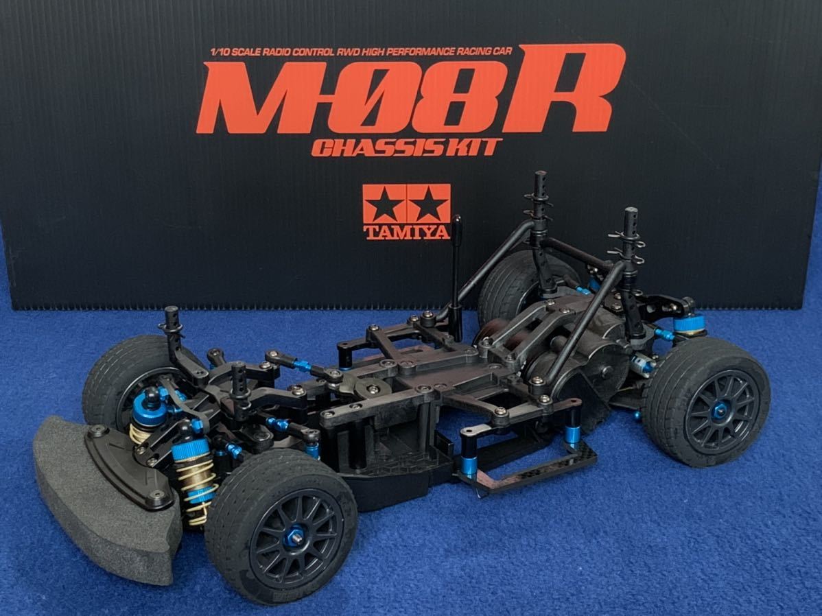 【中古品】タミヤ TAMIYA M-08R シャーシキット組立済 17.5Tブラシレスモーター付 送料込 /【Buyee】