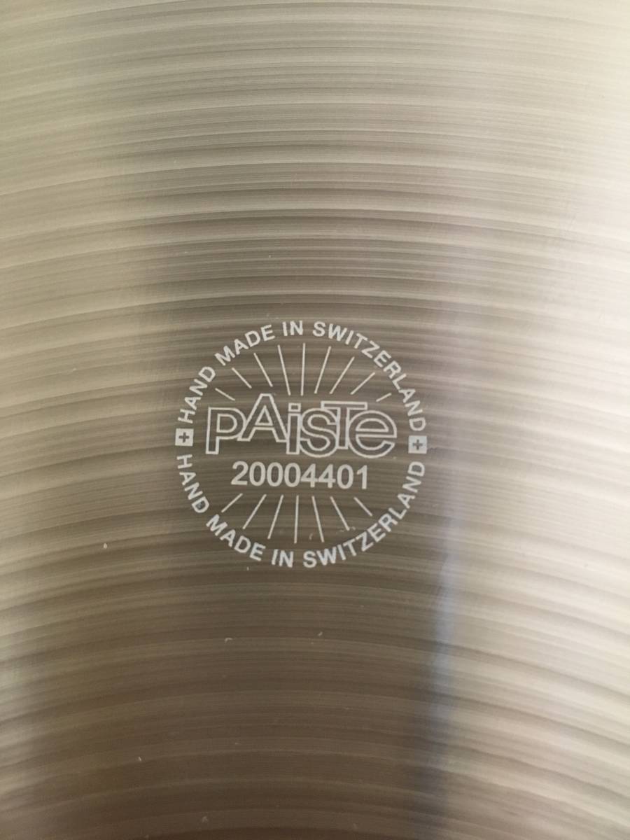 【PROTOTYPE】Paiste T20 PROTOTYPE Ride 20インチ 2220g 2020年製 プロトタイプ【未使用品 ...