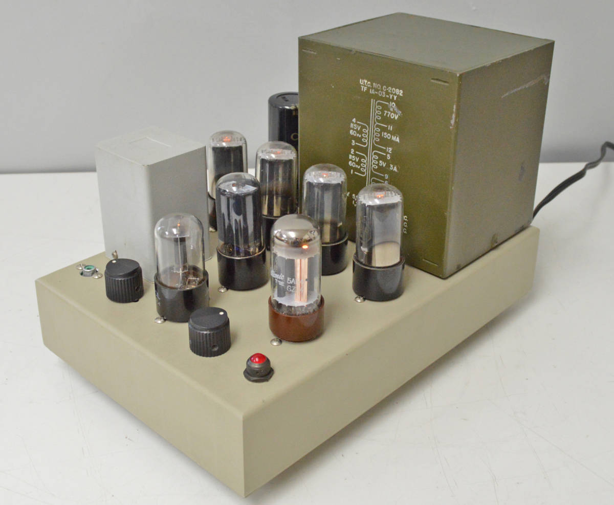 真空管アンプ RCA Electronic 5ARA GZ34, TUNG-SOL JAN CTL-6SF5GT, 三菱6K6 GT ...